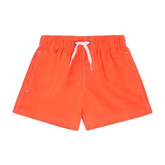 Sundek Nylon Boxer Badehose mit Kordelzug - - Swimwear - Herren - Orange - S