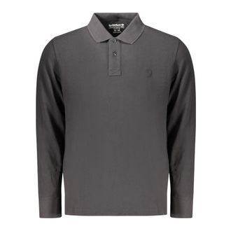 Timberland Polo &agrave; manches longues - Homme - Tops - Gris - Taille: S