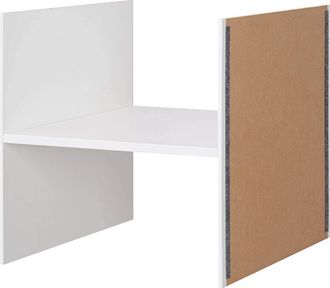 IKEA Ikea Kallax Einsatz mit 1 Boden, weiß 33x33 cm