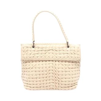 Bottega Veneta Pre-owned Lambskin Shoulder Bag - - Pre-owned - Damen - Beige - ONE SIZE