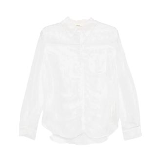 Khaite Allie R&uuml;schenhemd - - Blouses & Shirts - Damen - Wei&szlig; - XS