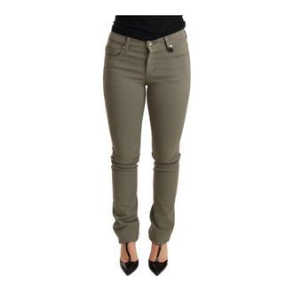Ermanno Scervino Low Waist Skinny Hose - - Jeans - Damen - Gr&uuml;n - W26