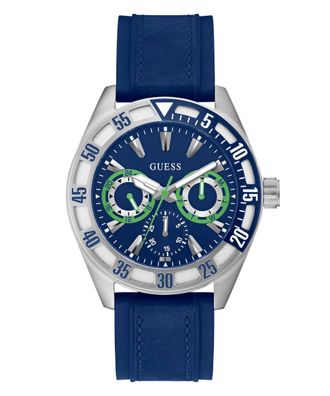 Guess Letterman Blau Herren Armbanduhr GW0903G1