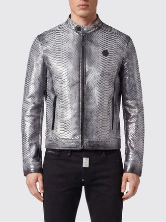 Philipp Plein Jacke Herren Farbe Silber