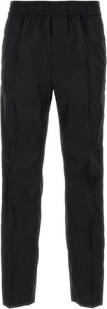 Valentino Garavani Homme, Pantalons, Noir, Taille: M Pantalon Chino Toile Iconographe
