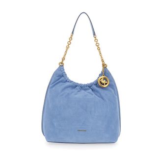 Michael Kors Femme, Sacs, Bleu, Taille: ONE Size Large Cinch Convertible Shoulder Bag