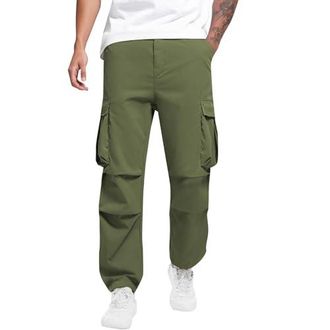 Generic Pantalon cargo pour homme - Coupe ample - Pantalon de jogging - Pantalon de surv&ecirc;tement long respirant - Pantalon de sport d&eacute;contract&eacute; pour homme - Pa