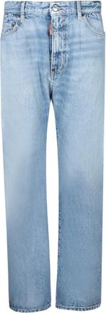 Dsquared2 Homme, Jeans, Bleu, Taille: XS London Bro Jeans