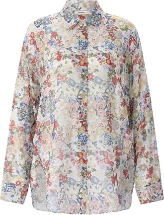 Khaite Bluse Goya mit Blumenprint