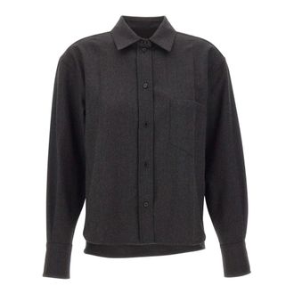 Victoria Beckham Femme, Blouses et Chemises, Gris, Taille: 38 FR Ellys Shirt