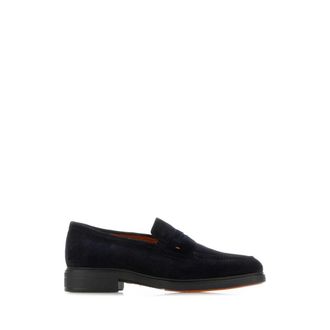 Santoni Herren, Schuhe, Blau, 43 EUGr&ouml;&szlig;e