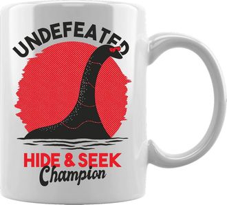 Generic Nessie Hide And Seek Champion Keramikbecher Weißes Kaffee Tee Wasser Tasse Büro Home Ceramic White Mug Cup