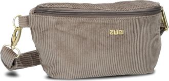 zwei Damen Hip Bag Mademoiselle.M MH4 Bauchtasche 25 cm 1 Liter aus hochwertigem Kunstleder, Crossbody Bag wasserabweisend, 3-in-1 Bequeme Brusttasche, G&uuml;r
