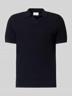 Profuomo Regular Fit Poloshirt aus Lyocell-Mix mit Seiden-Anteil