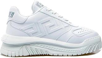 Versace Homme, Chaussures, Blanc, Taille: 40 EU Baskets Stylish pour un Look Tendance
