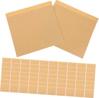 Minkissy 100stücke Pfannkuchen-papiertüten Braune Papiertüten Für Pfannkuchen Brottüten Tüten Für Frittierte Lebensmittel Praktische Brottüten Backverpackungsb