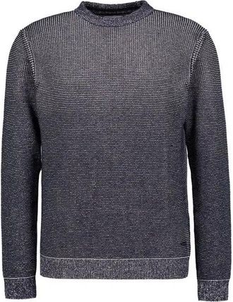 Pierre Cardin Herren Pullover blau Baumwolle unifarben