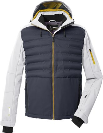 Killtec Skijacke KILLTEC KSW 72 MN SKI JCKT, Herren, Gr. XXL, blau (dunkelblau), Obermaterial: 100% Polyester;Futter: 100% Polyester;F&uuml;llung: 100% Polyester, 