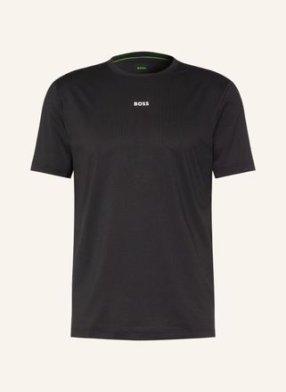 HUGO BOSS Funktionsshirt Active schwarz