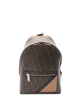 Fendi sac à dos Zucca (années 2020) - Marron