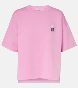 Loewe x Louis Wain - T-shirt Futurist Cats en coton mélangé