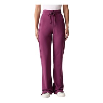 Karl Lagerfeld Pantalon droit - Femme - Pantalons - Violet - Taille: 44 FR