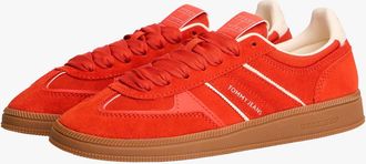 Tommy Hilfiger Baskets basses &agrave; lacet en cuir