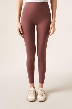 Calzedonia Leggings Sculpt Bordeaux