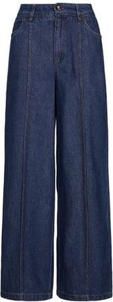 Louise Misha Pantalon &eacute;lastiqu&eacute; large en jean