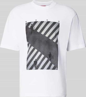 HUGO BOSS Slim Fit T-Shirt aus reiner Baumwolle Modell DODGER