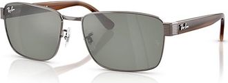 Ray-Ban Rb3750 Sonnenbrillen Havana Braun Fassung Grün Glas 59-18