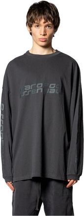 Fear of God Homme, Tops, Noir, Taille: XL T-shirt &agrave; manches longues ann&eacute;es 90