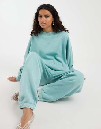 Free People pull &agrave; enfiler bleu Slow It Down