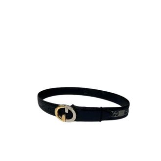 Gucci Ceinture GG Ophidia Pre-owned - Femme - Pre-owned - Noir - Taille: ONE Size