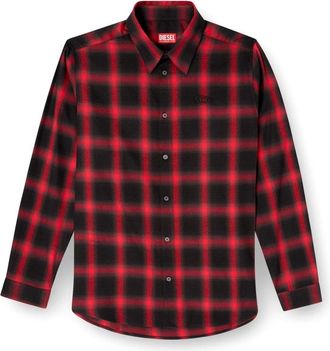 Diesel Homme, Chemises, Multicolore, Taille: S S-Simply Check Shirt