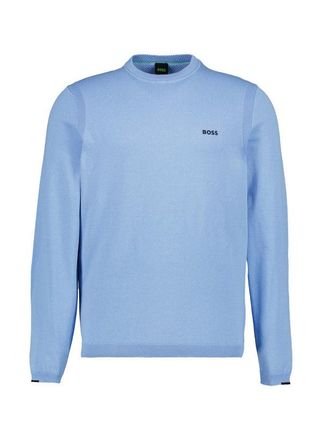 HUGO BOSS Herren Pullover gr&uuml;n unifarben