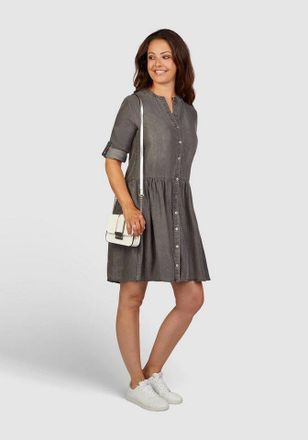 Navigazione Jeanskleid aus softem Lyocell-Stoff