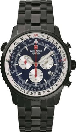 Swiss Alpine Military Chronograph-Uhr - - Accessories - Herren - Schwarzk - ONE SIZE