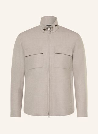 Montecore Overjacket Aus Flanell grau