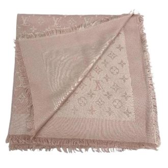 Louis Vuitton Pre-owned Monogram Silk Wool Stole - - Pre-owned - Damen - Rosa - ONE SIZE