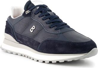 Bogner Herren Sneaker blau Glattleder