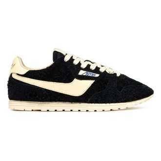 Autry Baskets Windspin Low Bicolore Su&egrave;de et Cuir Autry