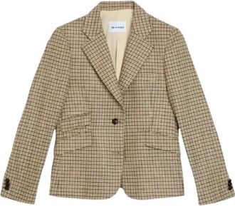 Sand Copenhagen Rani Wollblazer - - Jackets - Damen - Beige - S