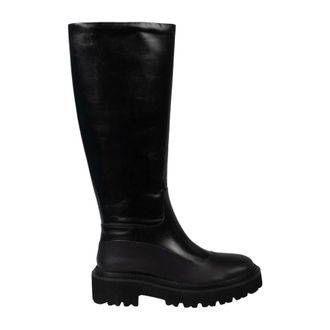 Pinko Pinko - Bottes Hautes Fortaleza - Femme - Chaussures - Noir - Taille: 36 EU