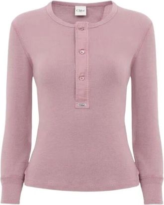 Chlo&eacute; Femme, Pulls, Violet, Taille: 40 FR TOP Chloe E26