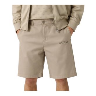 Guess Homme, Shorts, Brun, Taille: XL Shorts en polyamide