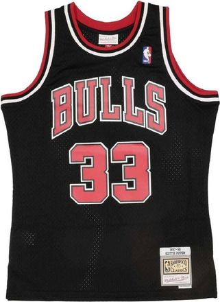 Mitchell & Ness Scottie Pippen 33 Chicago Bulls 1997-98 Youth Swingman NBA Trikot schwarz