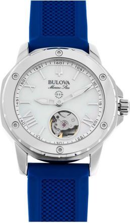 Bulova Femme, Accessoires, Bleu, Taille: ONE Size Montre automatique Marine Star
