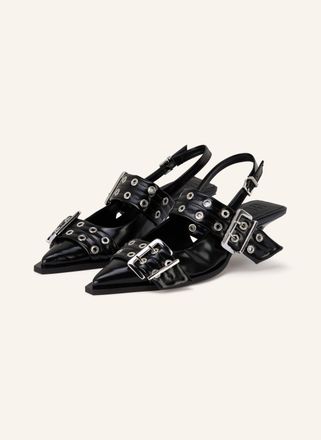 Ganni Slingpumps schwarz