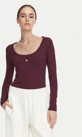 Guess Body V4YP07 J1314 Dunkelrot Slim Fit